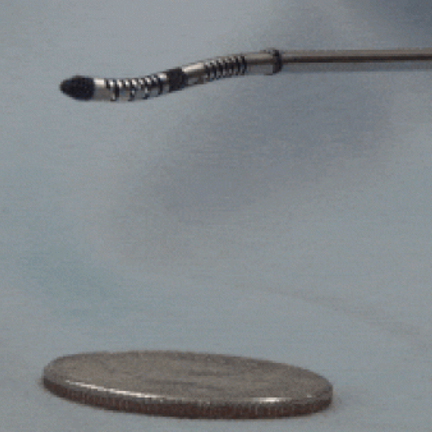 Steerable and Flexible Robotic Endoscopic Tool with Instrument-Changing ...